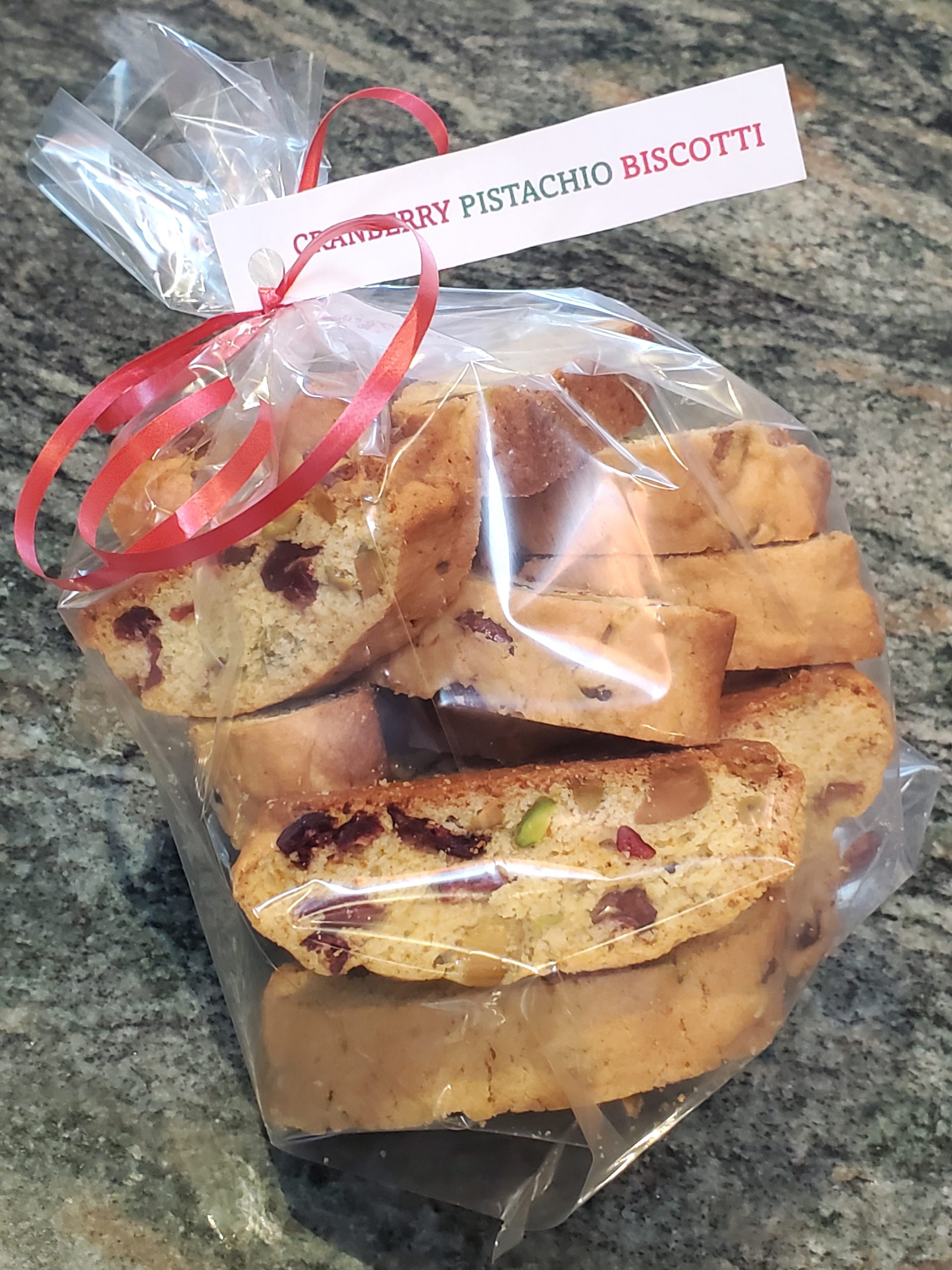 Cranberry Pistachio Biscotti - Cook with Cindy - Food, Fun, and More!